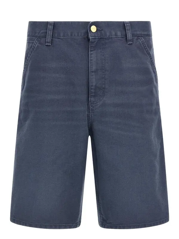 Carhartt Work In Progress Single Knee Bermuda Shorts - Blue