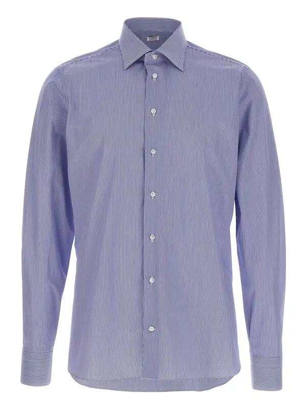 BORRIELLO NAPOLI Spaccanapoli' Shirt - Blue