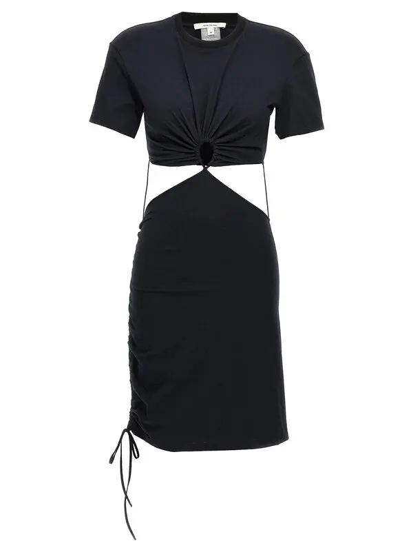 NENSI DOJAKA Cut-out T-shirt Dress - Black