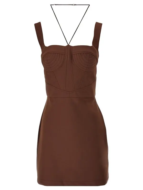 NENSI DOJAKA Maddie Dress - Brown
