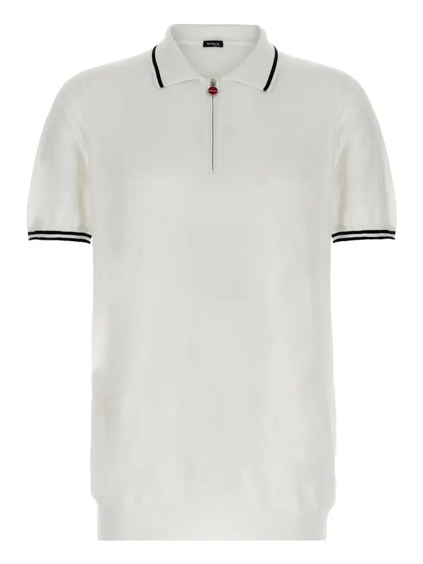 Kiton Ciro' Polo Shirt - White