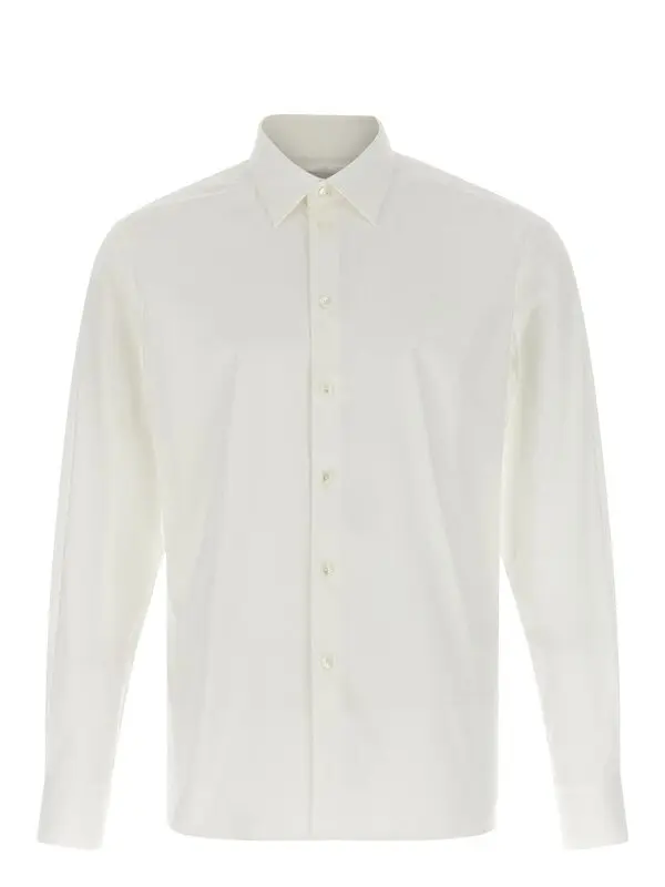 FERRAGAMO Poplin Shirt - White