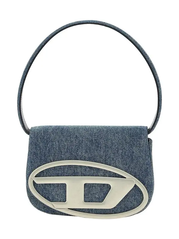 DIESEL® 1dr Denim Shoulder Bag - Blue