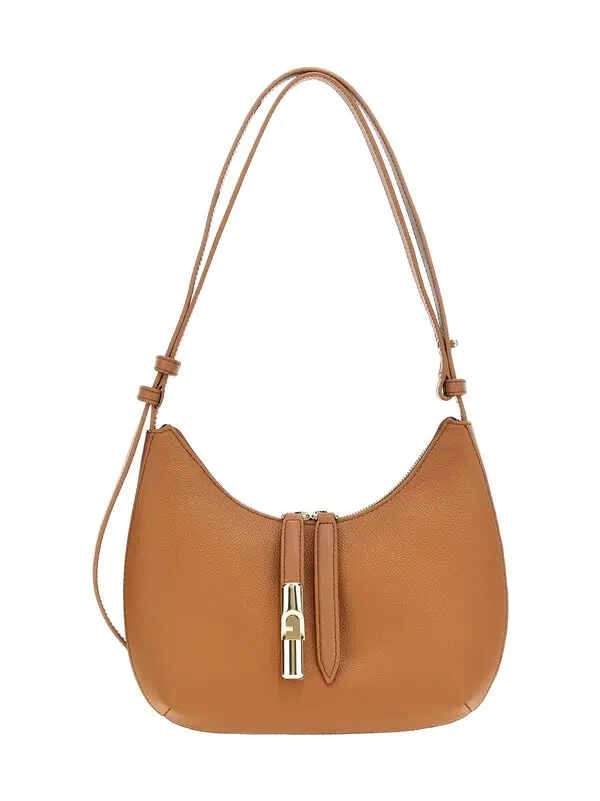 Furla Goccia S Shoulder Bag - Brown