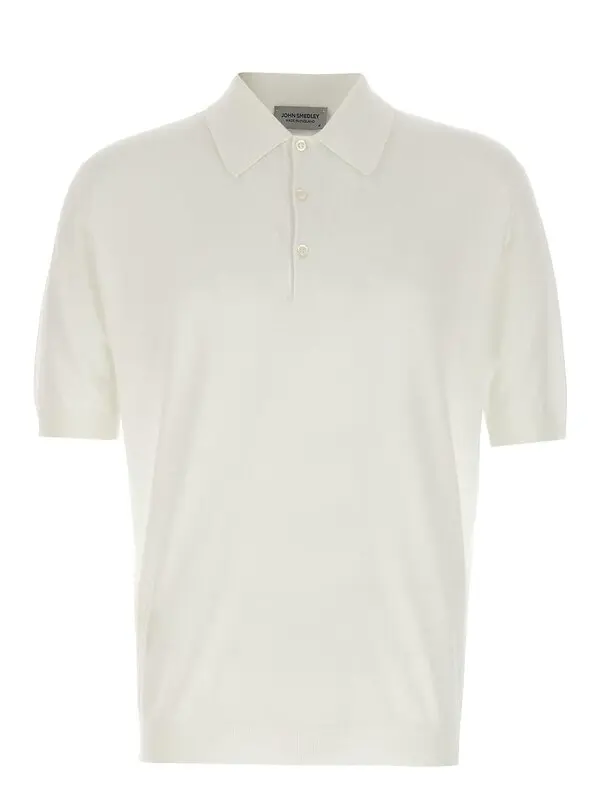 John Smedley Isis' Polo Shirt - White