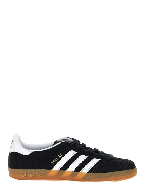 ADIDAS ORIGINALS Gazelle Indoor Suede Sneakers - Black