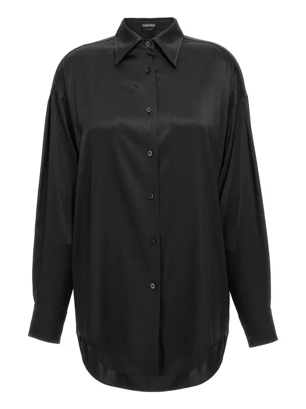 TOM FORD Silk Shirt - Black