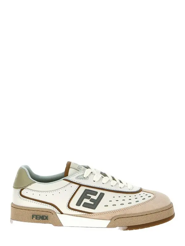Fendi Match' Sneakers - Beige