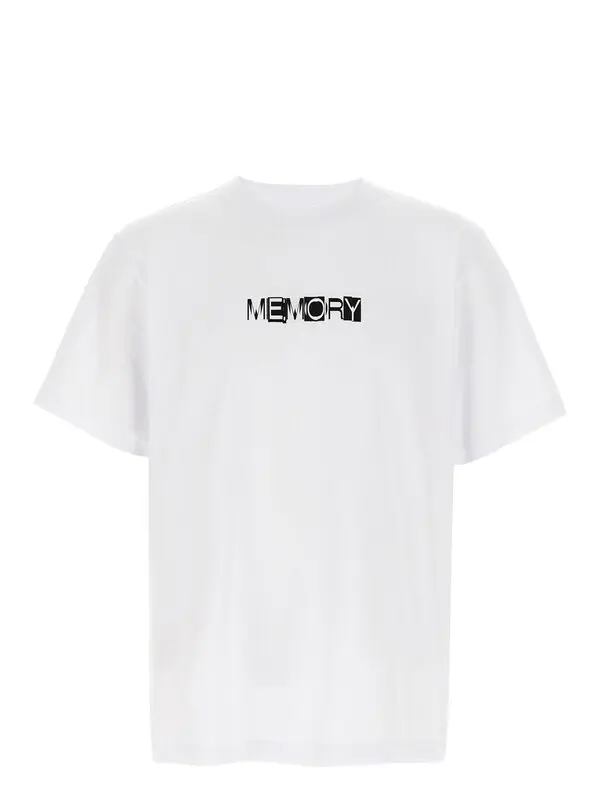Sacai Memory Cotton T-shirt - White/black
