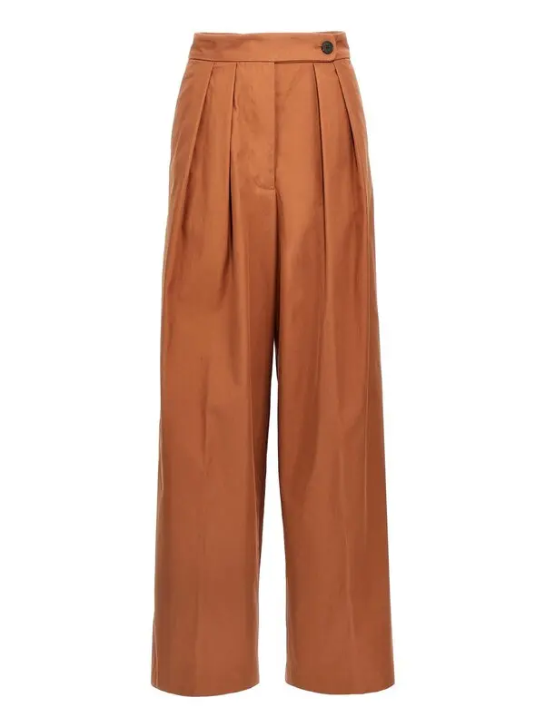 Dries Van Noten Pamplona' Pants - Brown