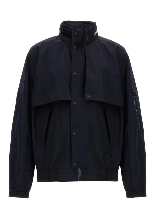 Mackage Garrett Technical Fabric Jacket - Blue
