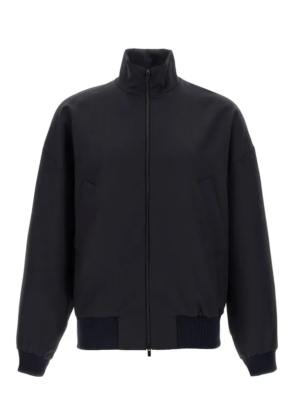 Fear Of God Virgin Wool Track Jacket - Blue