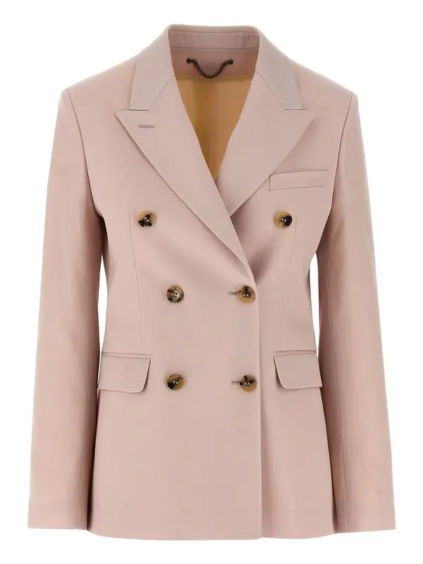 GOLDEN GOOSE Diva Wool Blazer - Pink