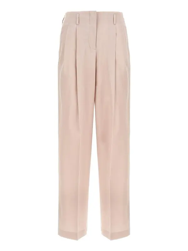GOLDEN GOOSE Wool Trousers - Pink