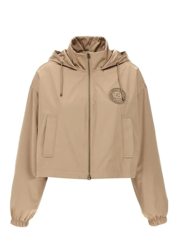 Fendi Stamp 1925' Anorak - Brown