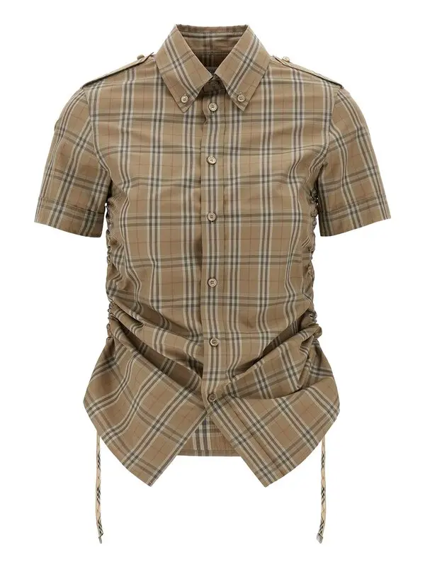 Burberry Check Shirt - Multi
