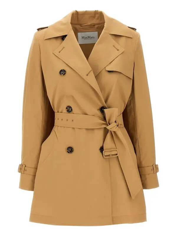 Max Mara Landa Raincoat - Brown