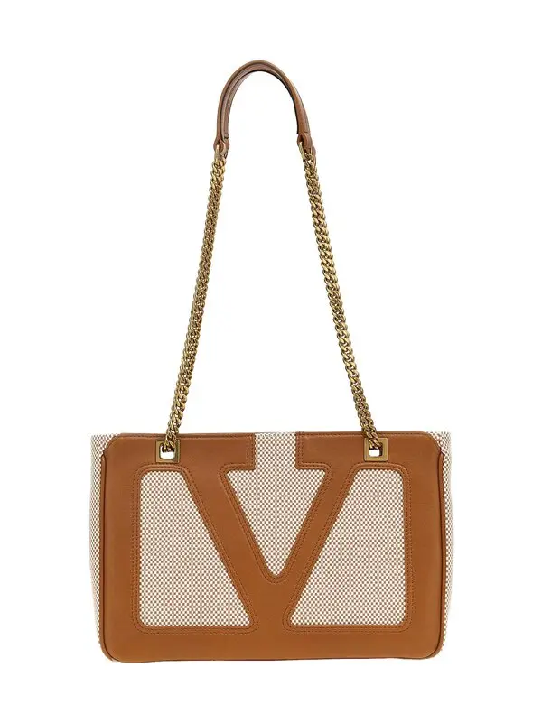 Valentino Garavani Viva Superstar Shopping Bag - Beige