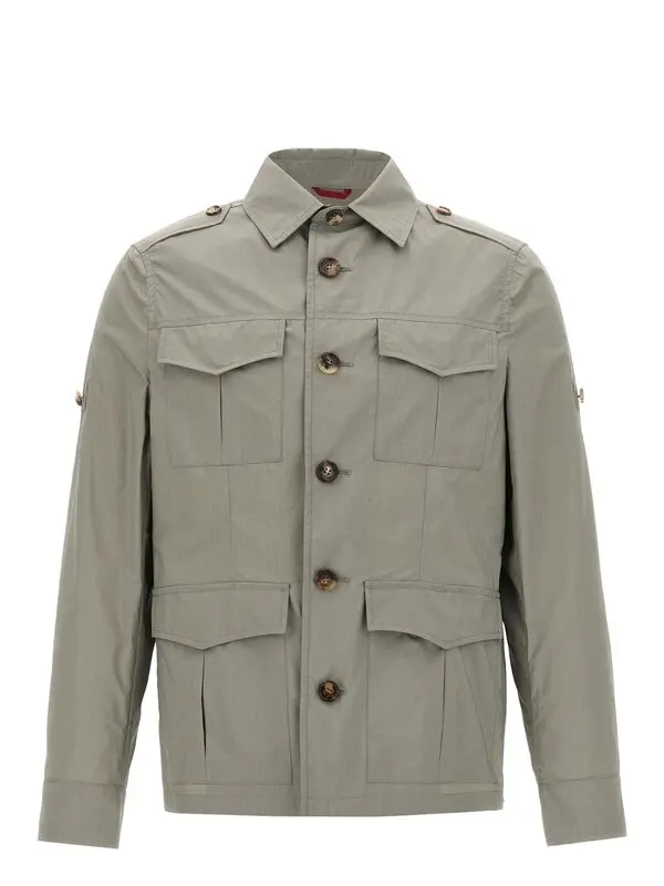 Brunello Cucinelli Saharan Jacket - Green