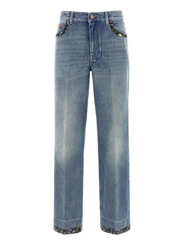 Valentino Garavani Denim Jeans - Blue