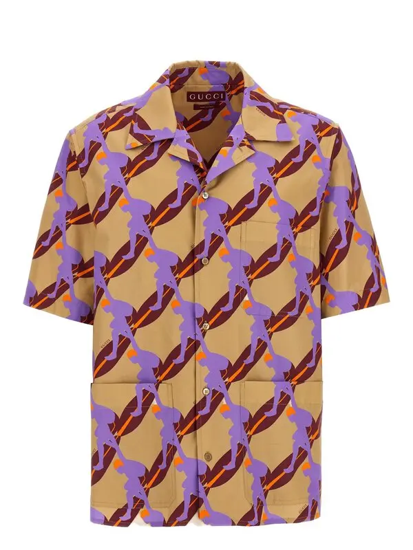Gucci Twisted Surf' Shirt - Multi