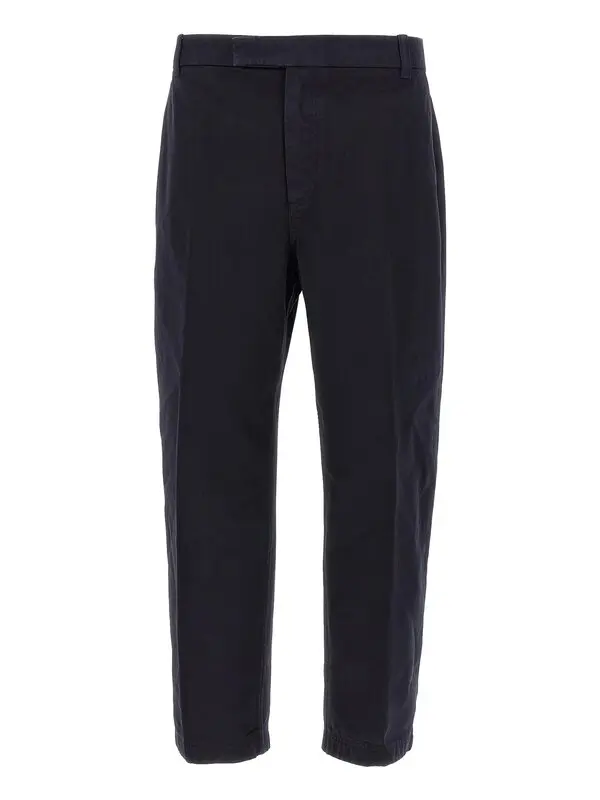 Thom Browne Cotton Twill Utility Trousers - Blue