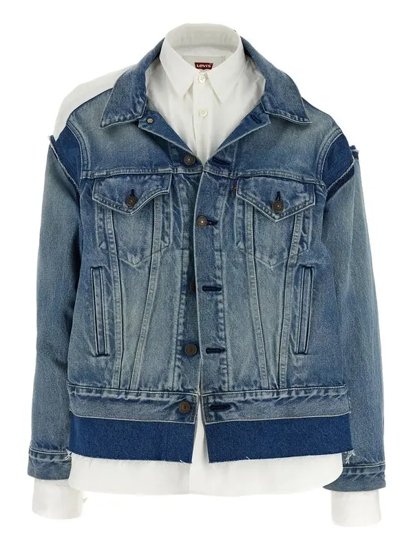 Junya Watanabe X Levi's Shirt Denim Jacket - Multi