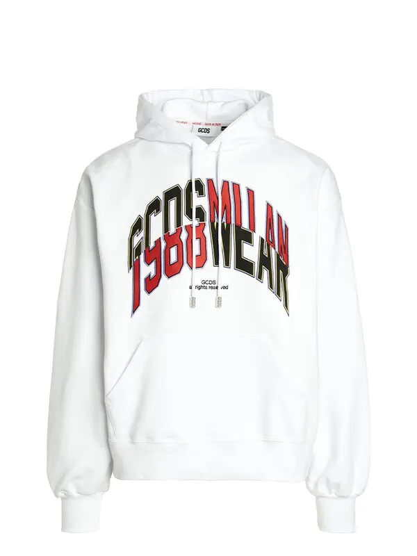 Gcds College' Hoodie - White