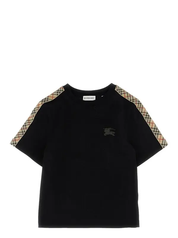 Burberry Cedar Cotton Jersey T-shirt - Black