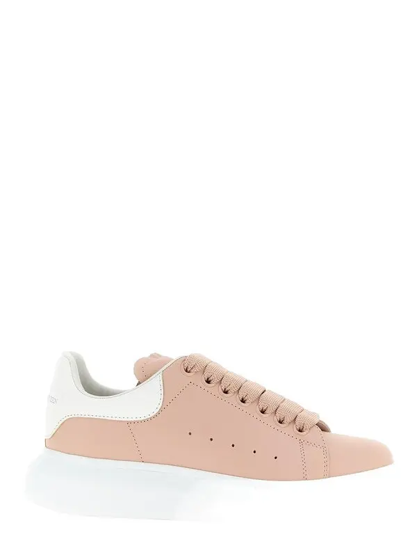 Alexander McQueen Larry Leather Sneakers - Pink