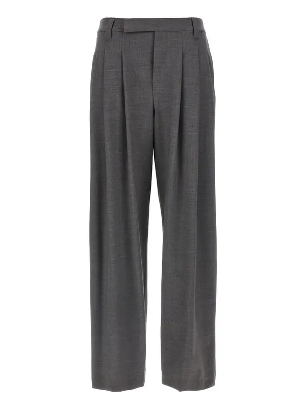 Brunello Cucinelli Sartorial Baggy Pants - Gray
