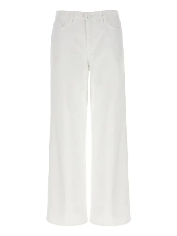 L'Agence Alicent Denim Jeans - White