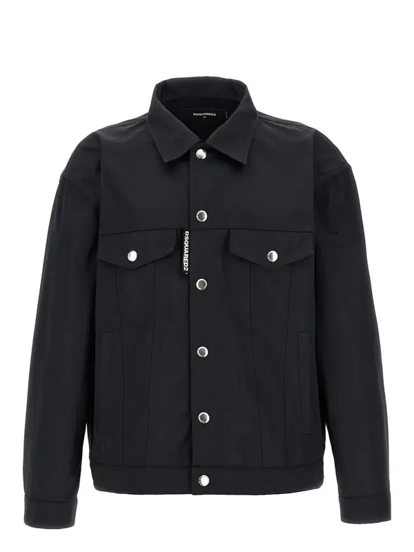 Dsquared2 Ever Jean Jacket - Black
