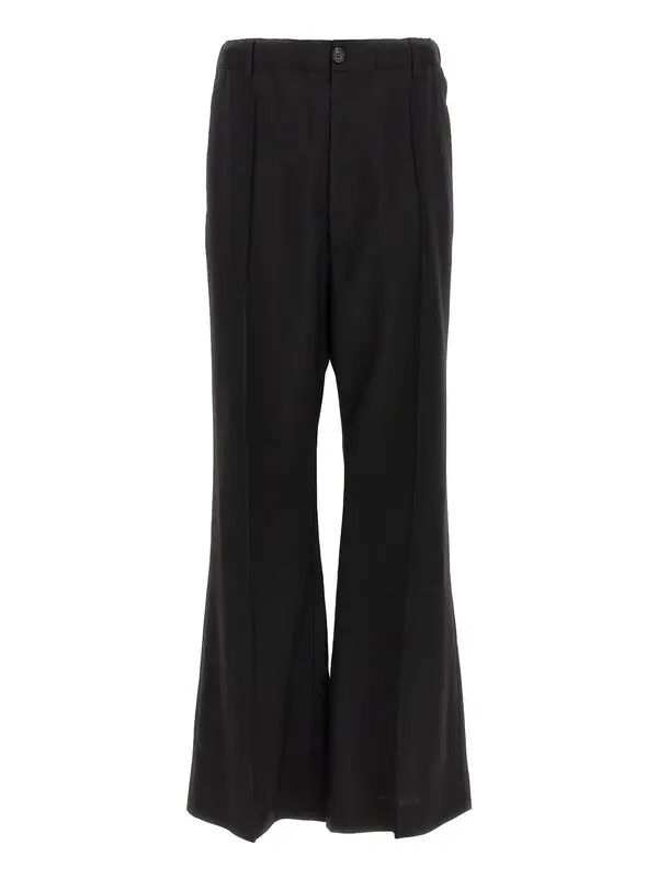 Marni Tropical Wool Trousers - Black
