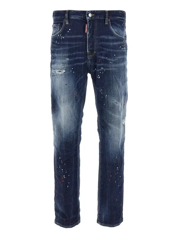 Dsquared2 Cotton Denim 642 Jeans - Blue