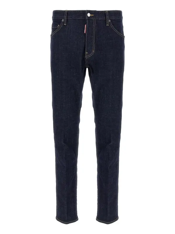 Dsquared2 Cool Guy Cotton Denim Jeans - Blue