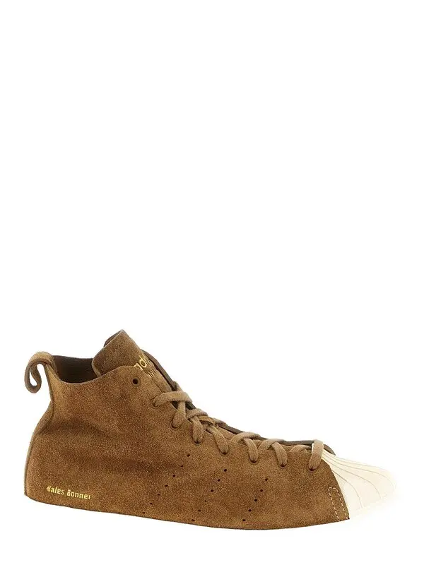 ADIDAS ORIGINALS By Wales Bonner Superstar Hi Sneakers - Beige