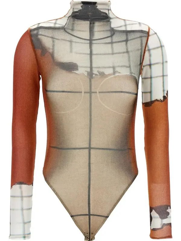 JEAN PAUL GAULTIER The Fire Bodysuit - Multi