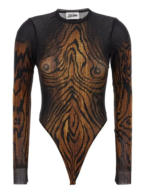 JEAN PAUL GAULTIER The Wood Bodysuit - Multi