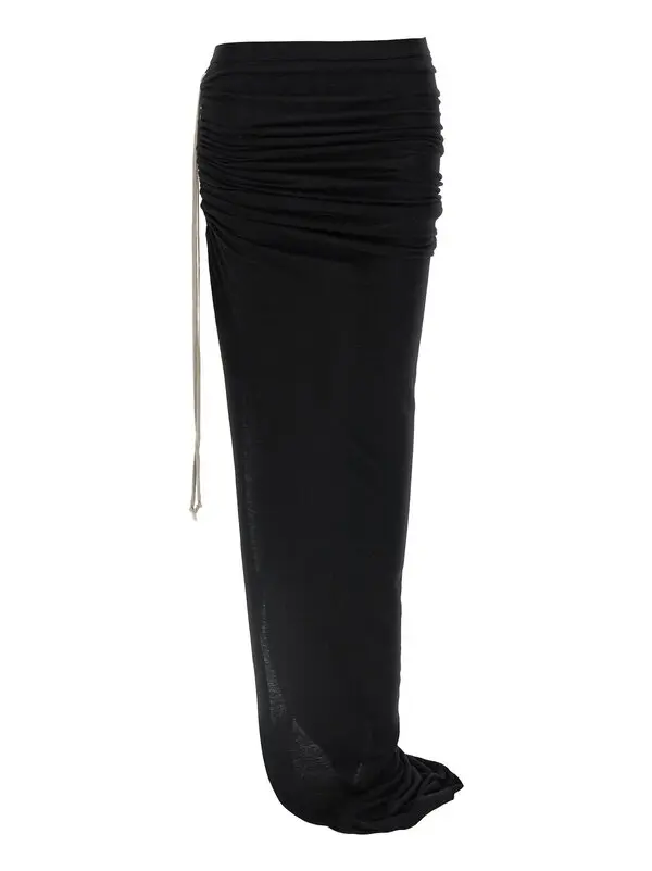Rick Owens Edfu' Skirt - Black