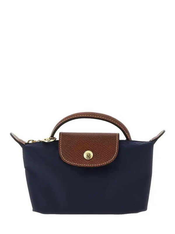 Longchamp Le Pliage Original Clutch Bag - Blue