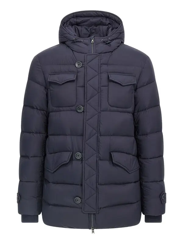 Herno L'eskimo Down Jacket - Blue