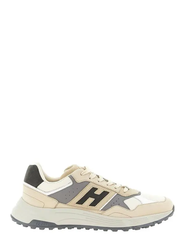 Hogan Suede And Nappa Sneakers - Multi