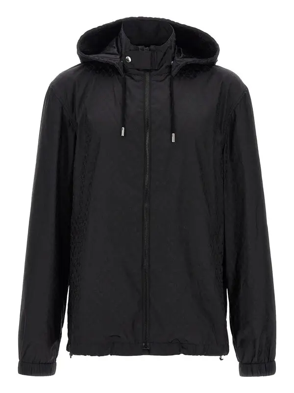 Alexander McQueen Skull Windbreaker - Black