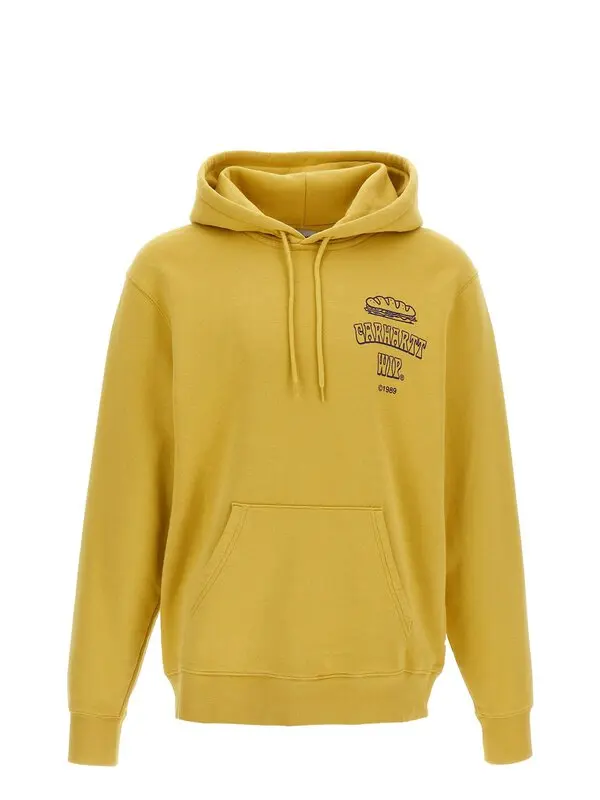 Carhartt Work In Progress Sandwich' Hoodie - Yellow