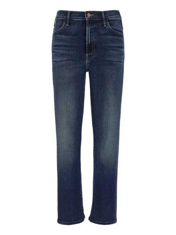 MOTHER The Hustler Ankle Jeans - Blue