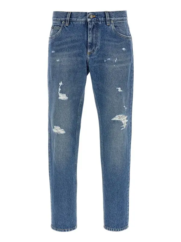 Dolce & Gabbana Private Wardrobe Denim Jeans - Blue