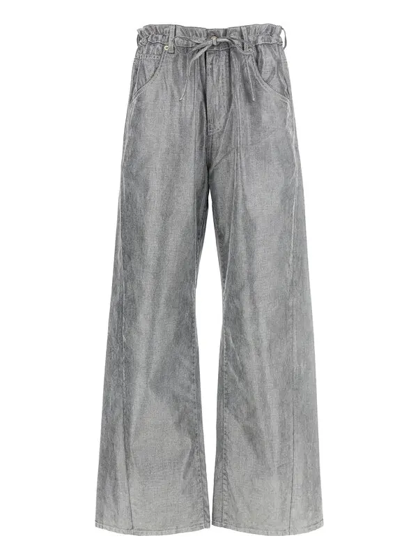 DARKPARK Iris Wide-leg Jeans - Silver
