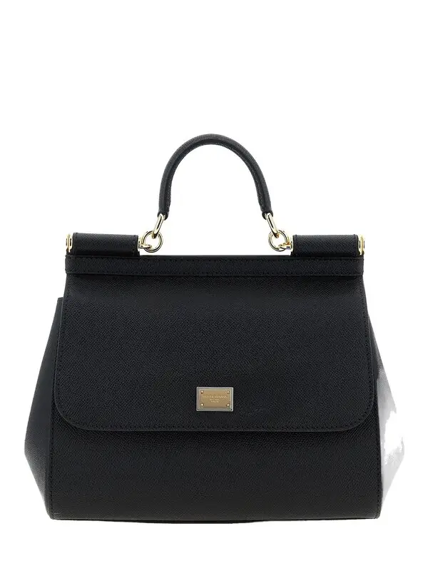 Dolce & Gabbana Sicily Handbag - Black