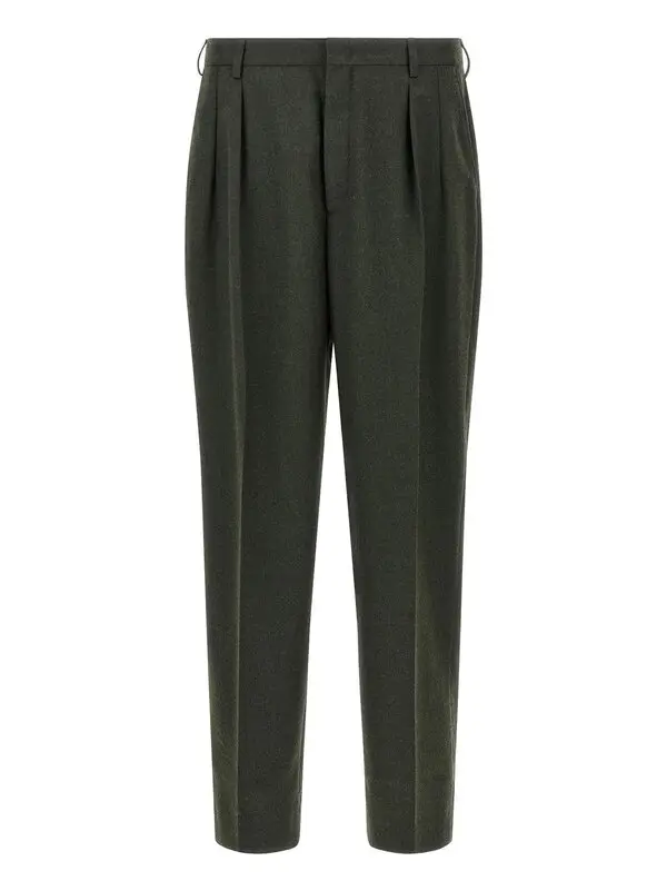 CELLAR DOOR Lucio Formal Pants - Green